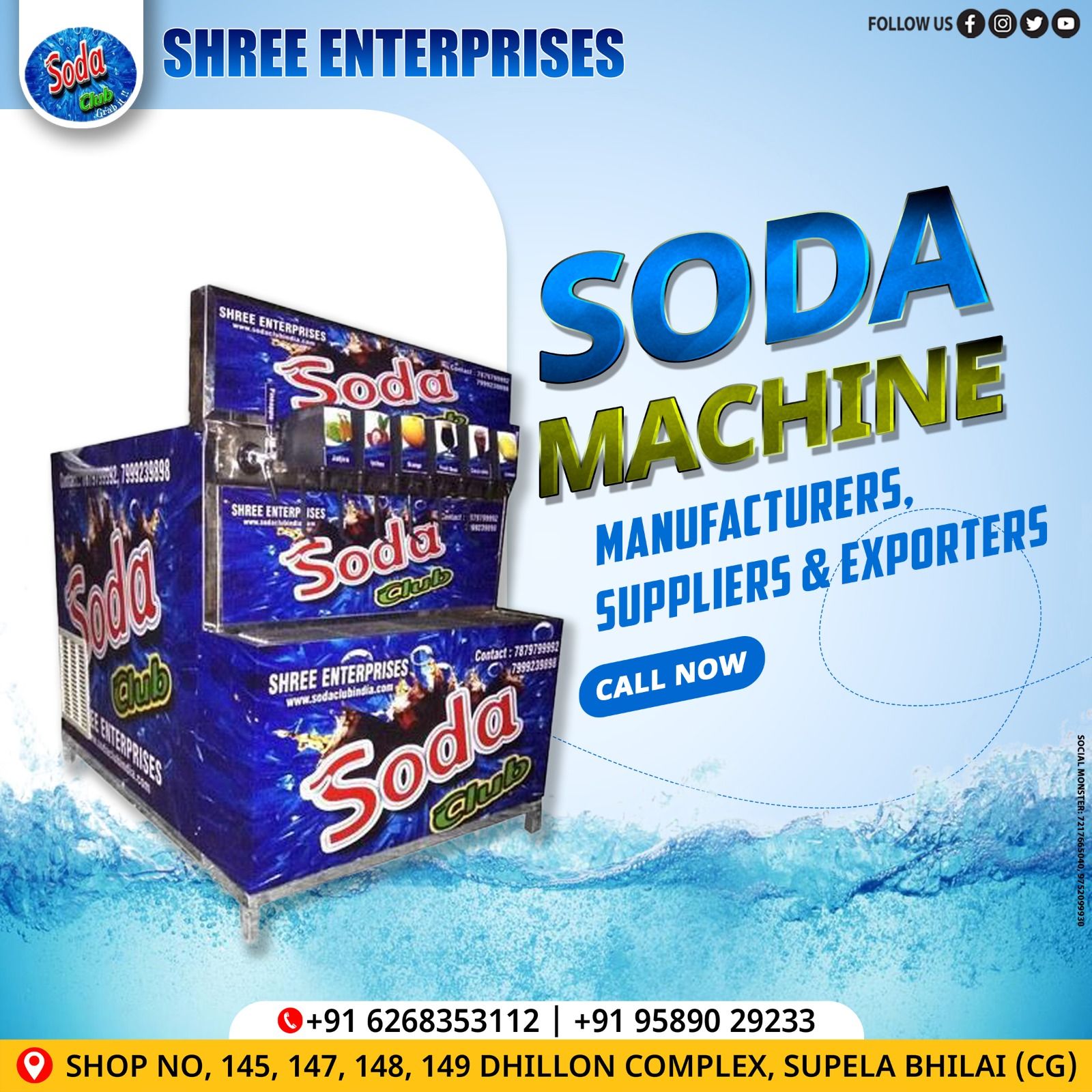 No 1 Best Soda Machine Manufacturer In Kathmandu Nepal - Soda Club India